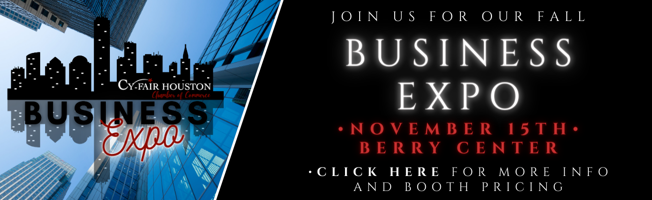 Biz expo fall 2022 website banner - Cy-Fair Houston | Chamber of Commerce
